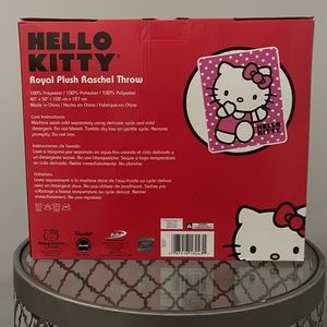 Hello Kitty | Bedding | Hello Kitty Royal Plush Raschel Throw | Poshmark